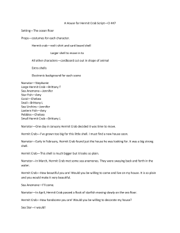 "Hermit Crab" Essay