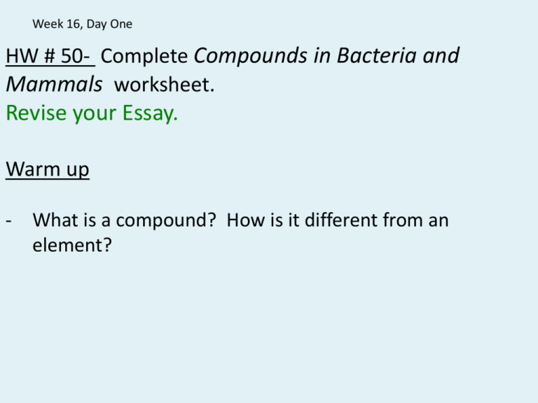 Compound Compound