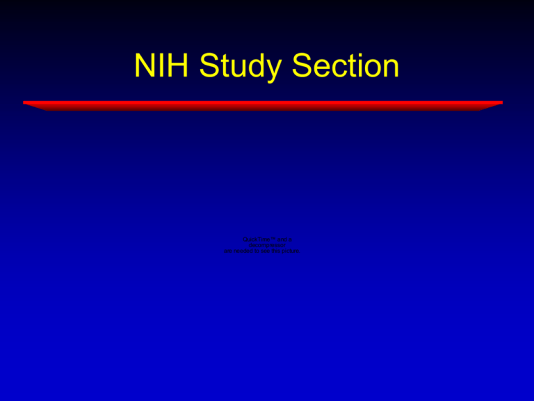 NIH Study Section