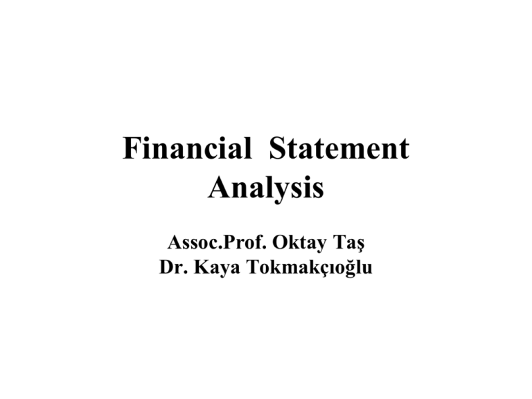 Financial Statement Analysis