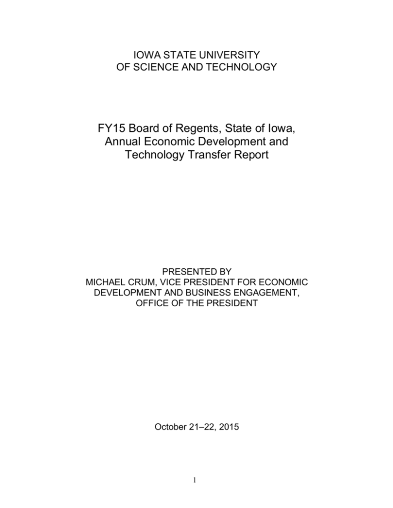 Office Of Economic Development And Industry Relations Office Of Economic Development And Industry Relations