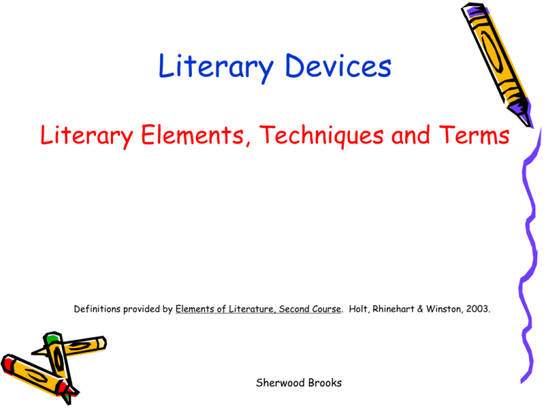 Literary Devices Literary Devices