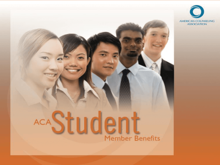 Discover ACA's Student Membership