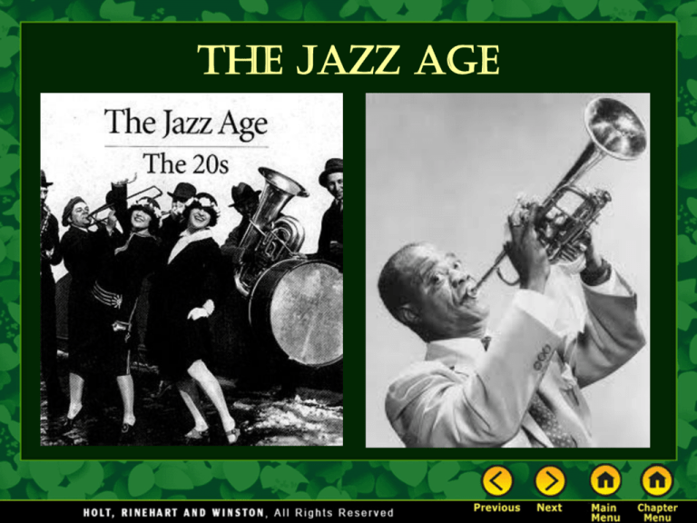 Harlem and Jazz ppt