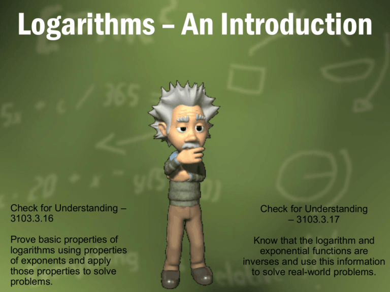 Introduction To Logarithm