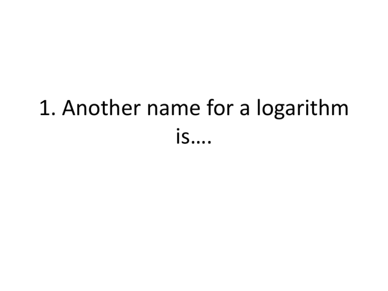 Log 2 X