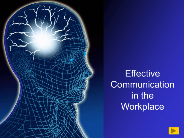 Effective Communication in the Workplace
