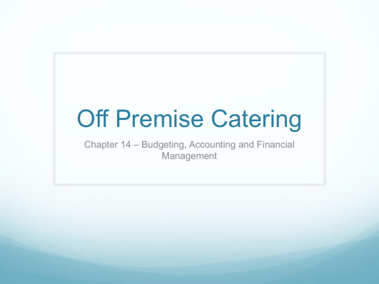 CBM CH 14 Accounting