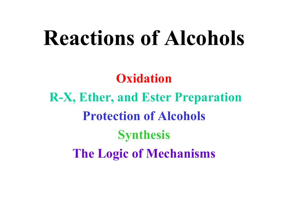 Oxidation Of Alcohols Na2cr2o7 K2cr2o7 H2so4 Reaction