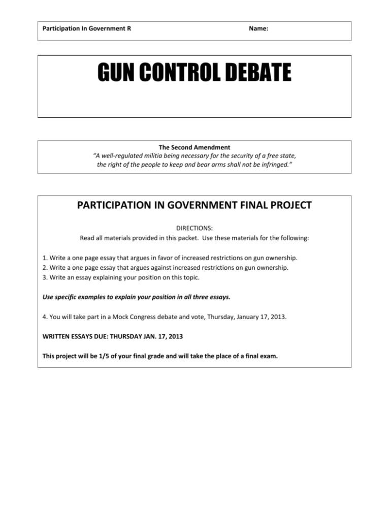 Republicans in need of sensible gun laws