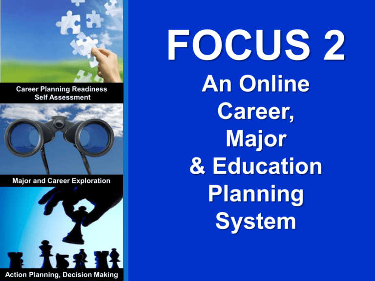 Online Career And Education Planning For College Students