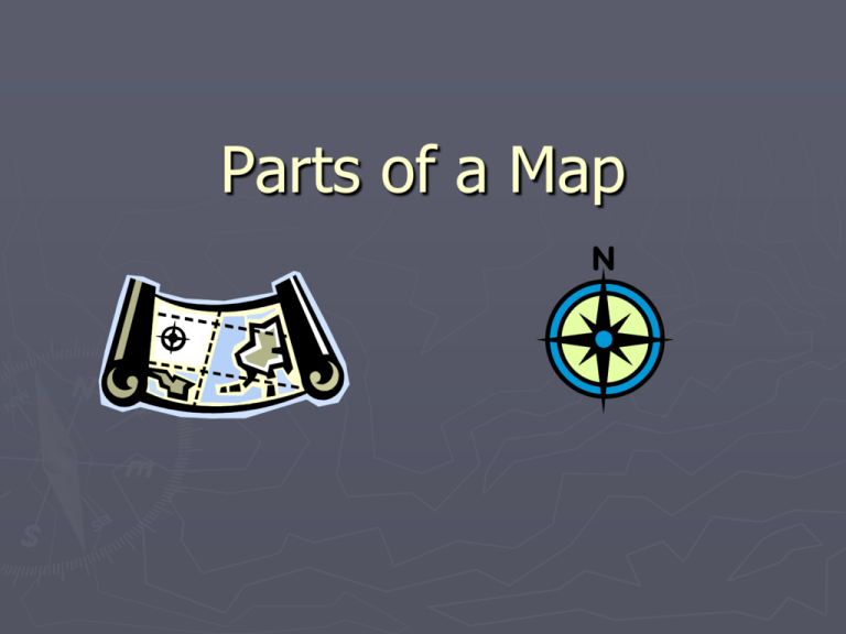 Parts Of A Map PowerPoint