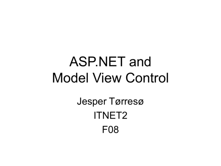ASP NET MVC