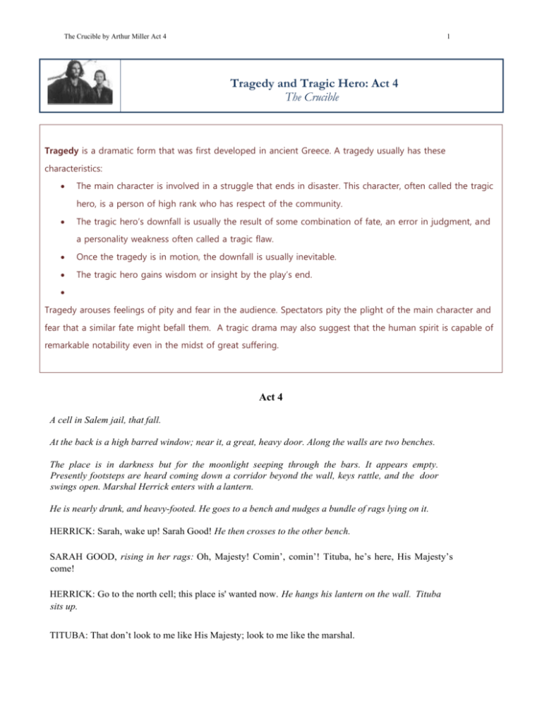 The Crucible Act 4