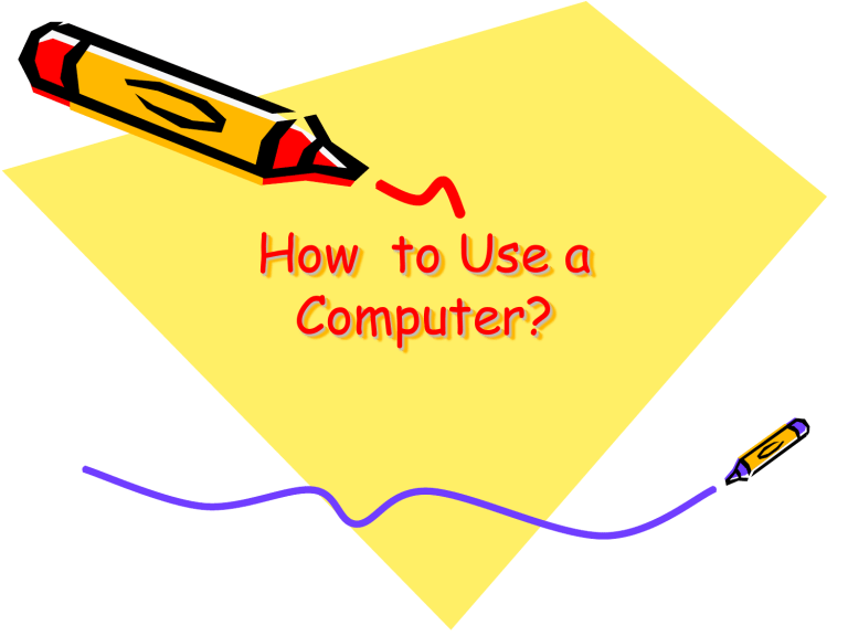 How To Use A Computer Power Point Presentation