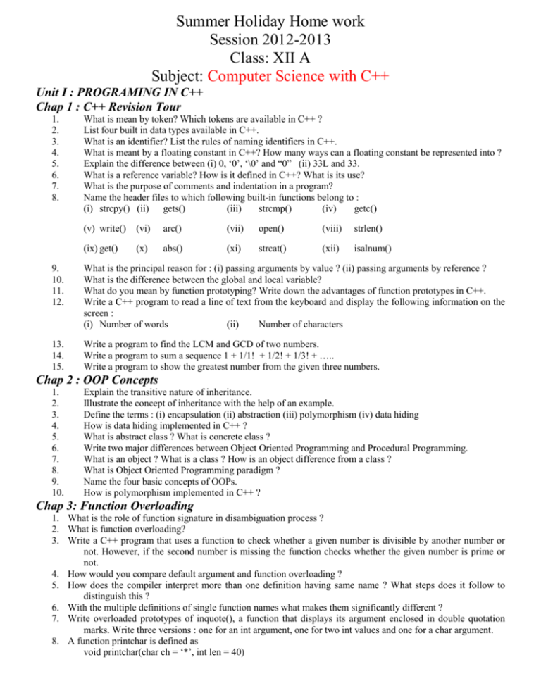 1 Mark Questions 1 Mark Questions