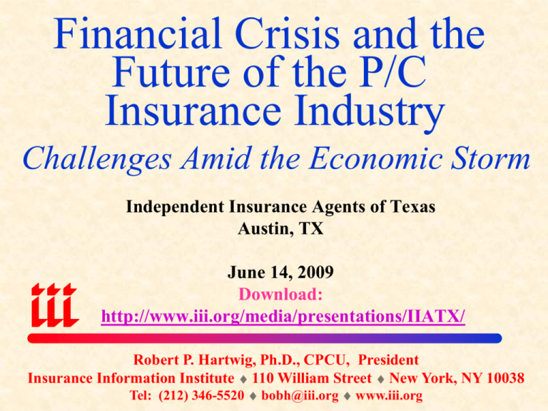 P C Insurance Information Institute