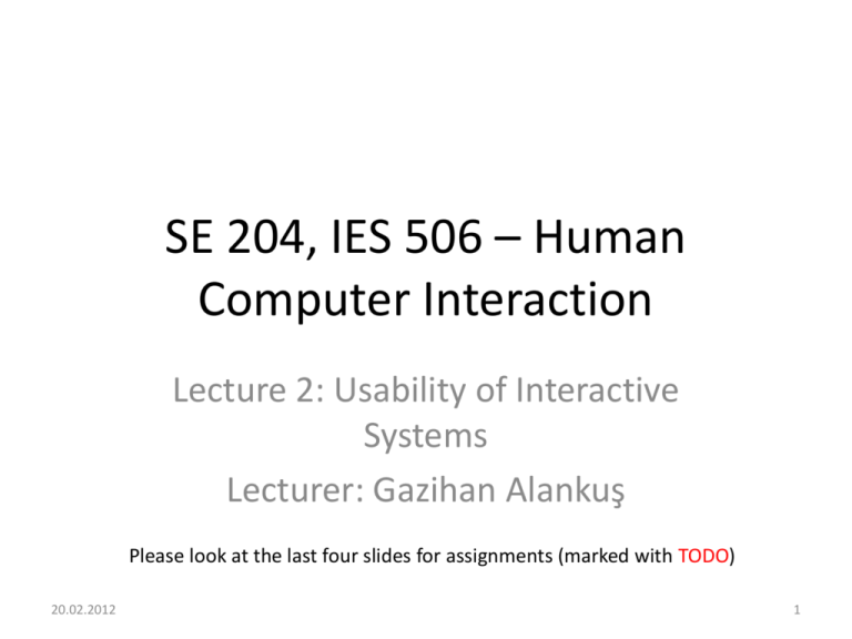 SE204L2 Department Of Computer Science Engineering