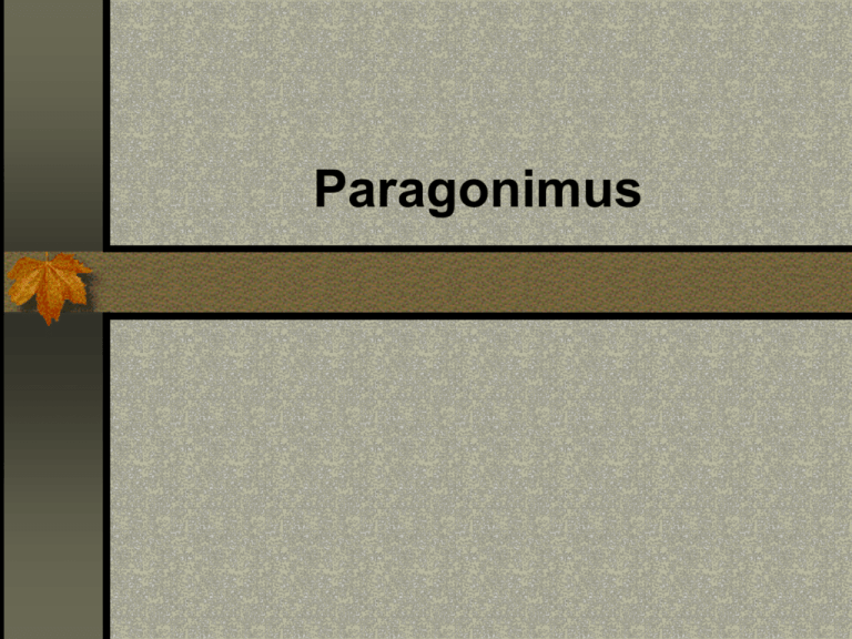 Paragonimus Westermani