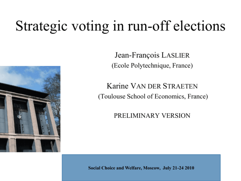Strategic voting in run