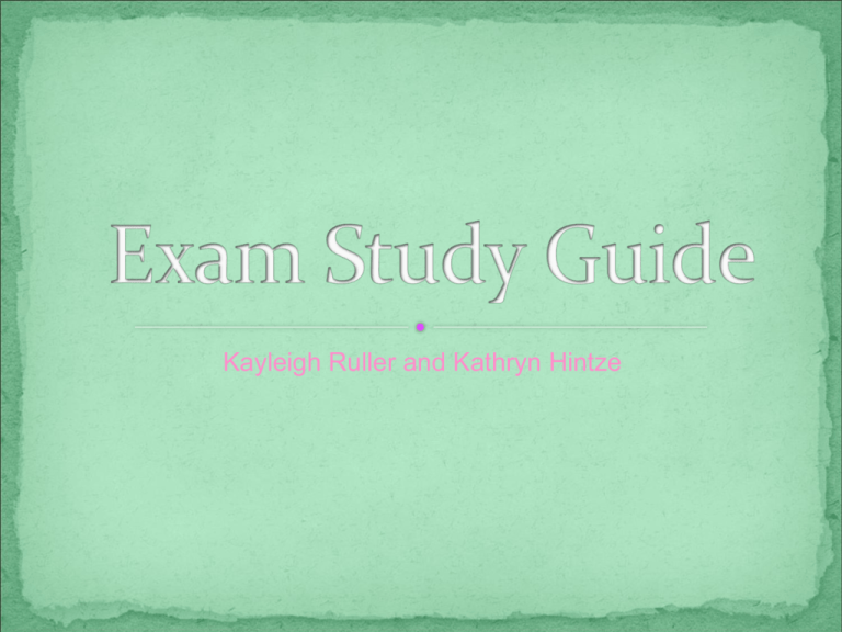 Exam Study Guide 2012 2013CatholicSpanishExam
