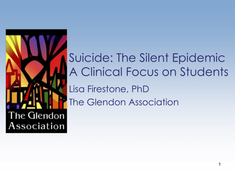 Dr. Firestone's Presentation