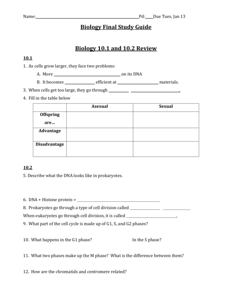 Biology Chapter 3 4 2 Study Guide Biology Chapter 3 4 2 Study Guide