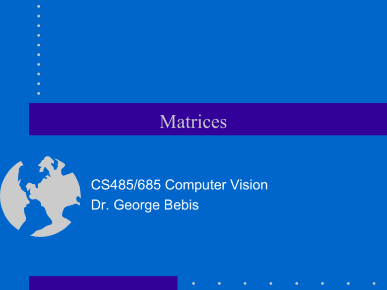 Matrices Matrices
