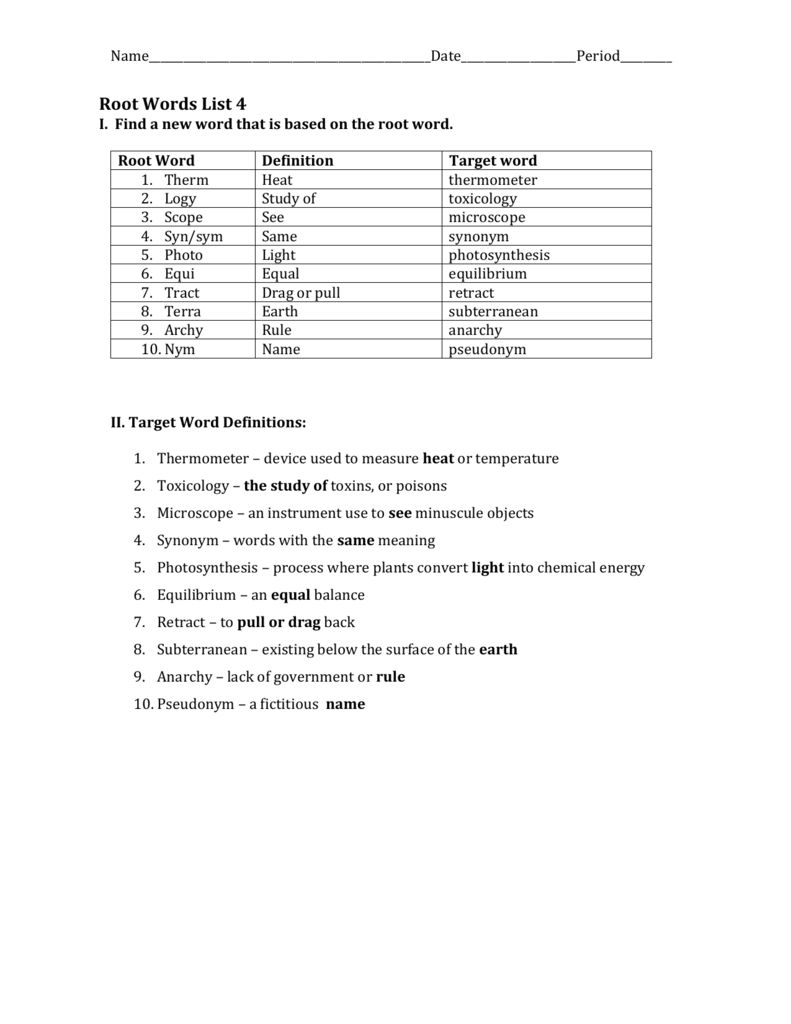 Nym Root Words List Compare Cheap Brunofuga adv br