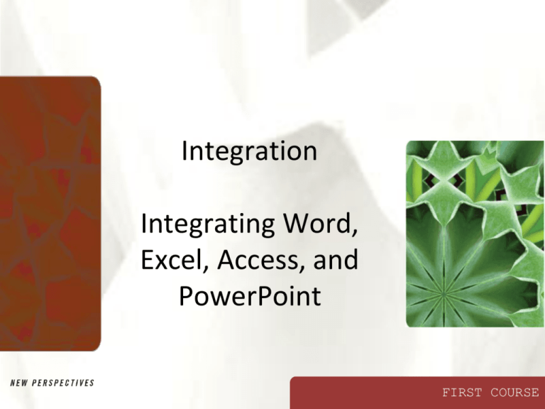 Integrating
