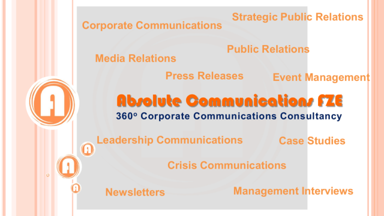our services - Absolute Communications