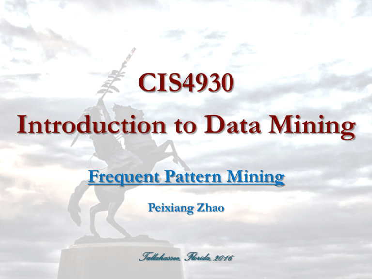 Frequent Pattern Mining