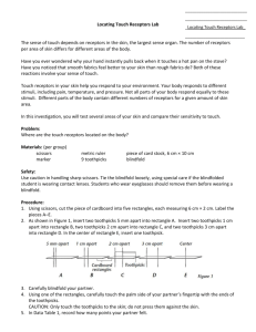 LAB 12: How Sensitive is Your Skin