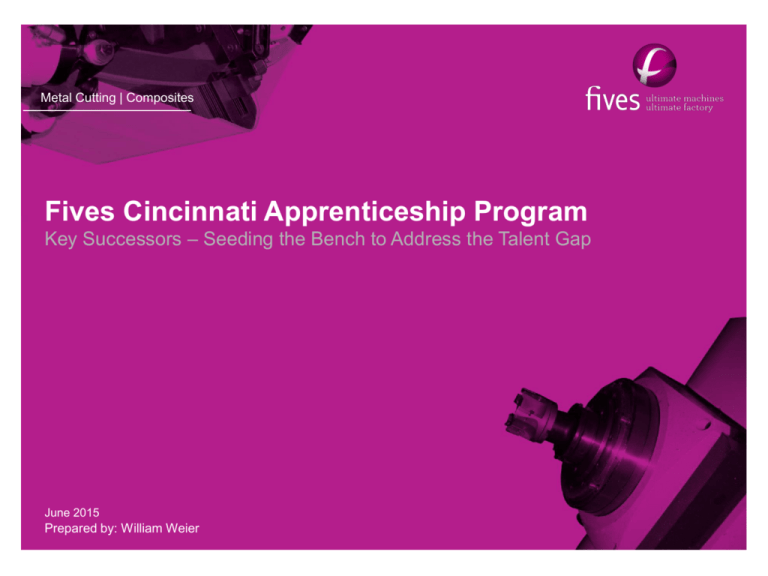 Fives Cincinnati Apprenticeship Program