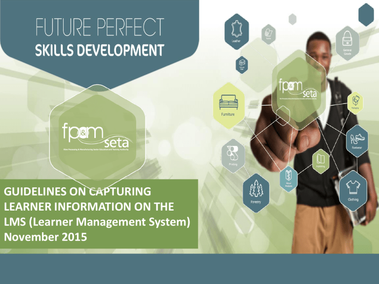  Learner Management System November 2015