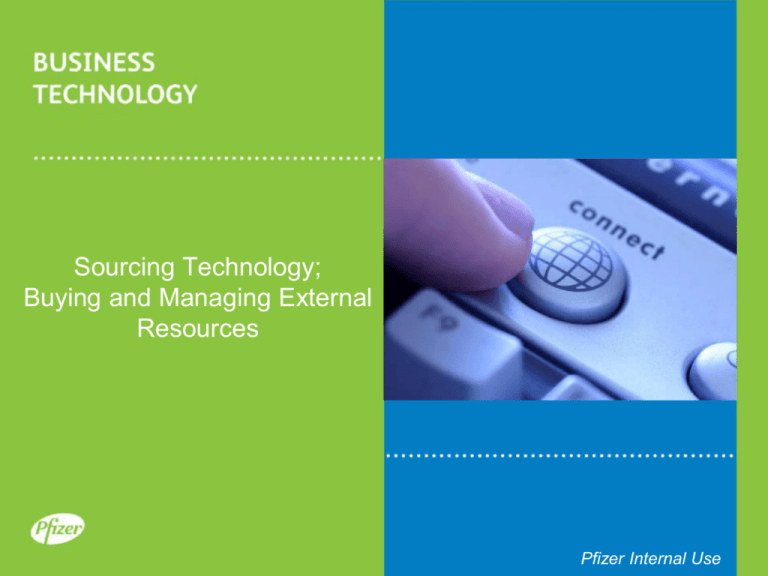 Sourcing Technology