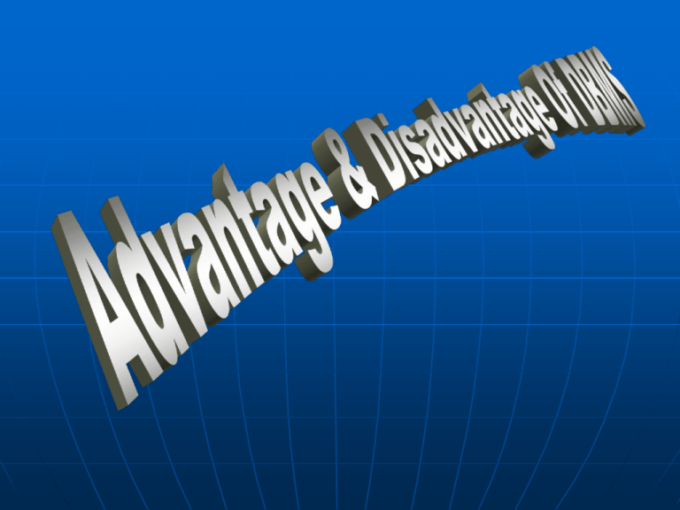 Advantages And Disadvantages Of Database Management System
