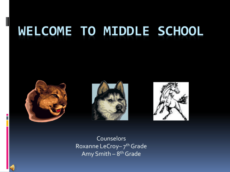 Student Presentation For Incoming 7th Graders
