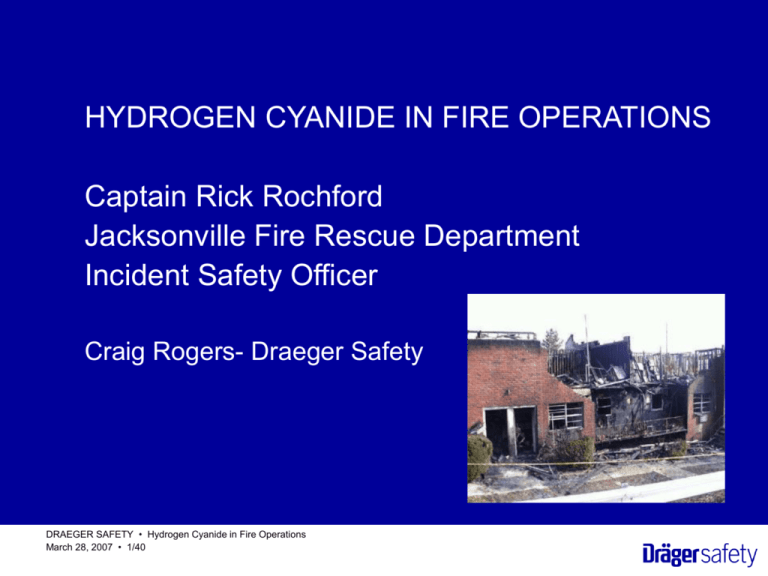 HCN in Fire Operations