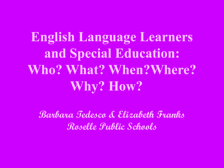 Effective Assessment Practices Of English Language Learners With Effective Assessment Practices Of English Language Learners With