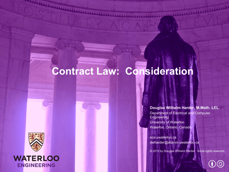 Consideration Electrical And Computer Engineering