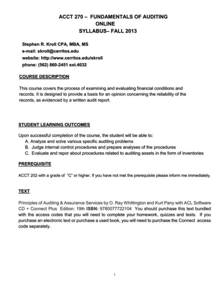 Syllabus CMS Login