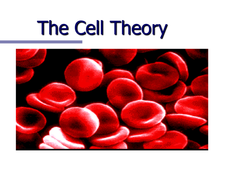 The Cell Theory