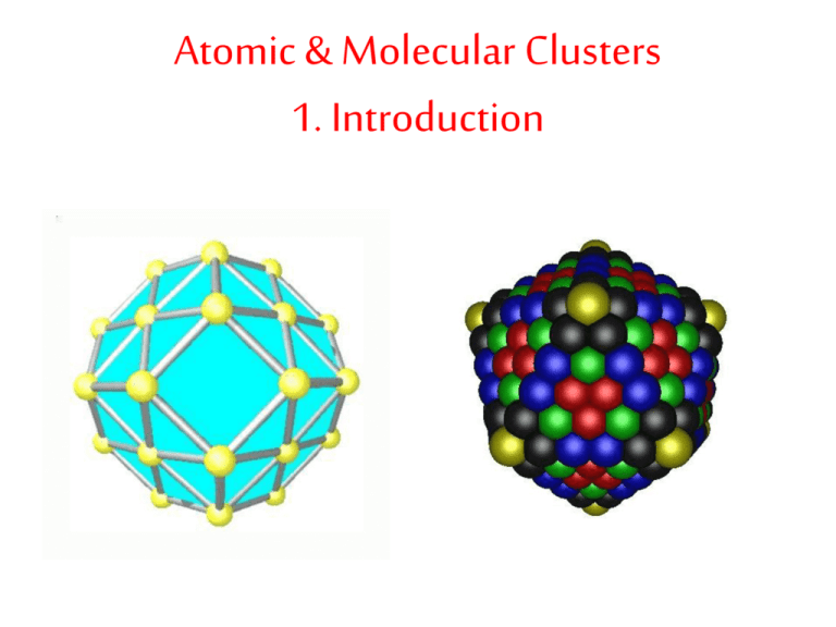 Introduction to Clusters