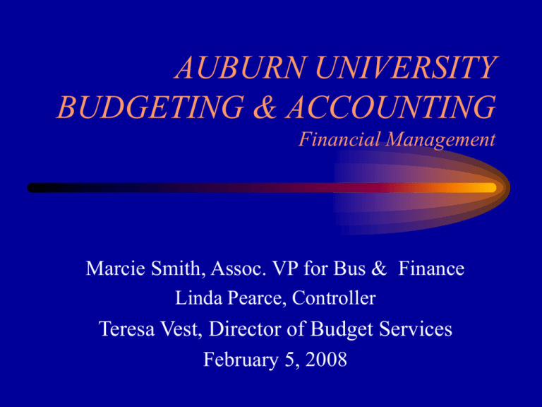 Basic Financial Management