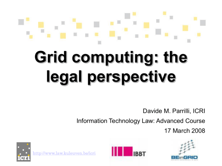97Lecture Grid Computing 170308