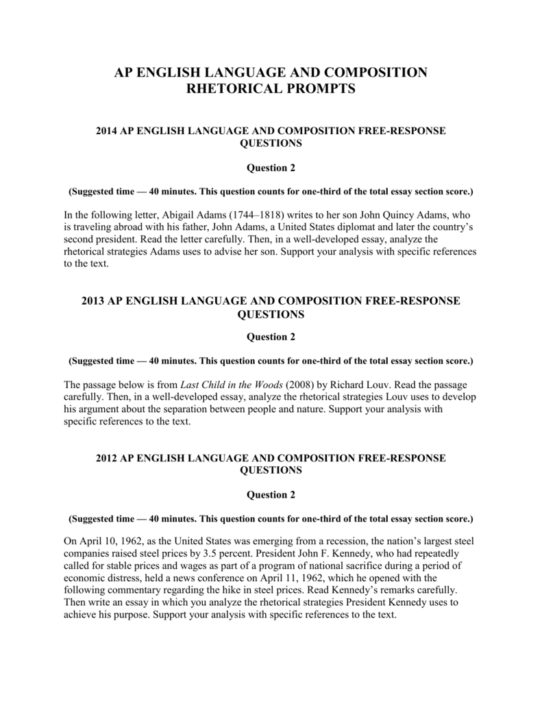 Ap English Language And Composition Rhetorical Mrspenalora AP