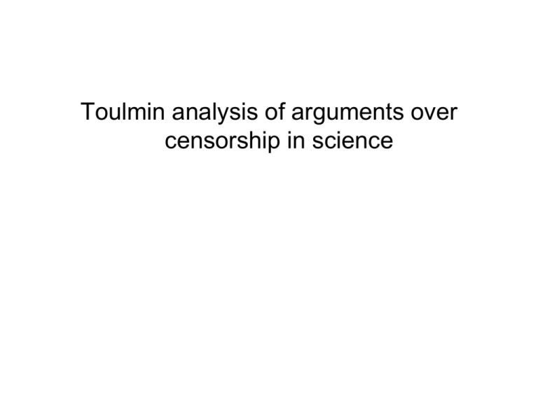 Sample Arguments Sample Arguments