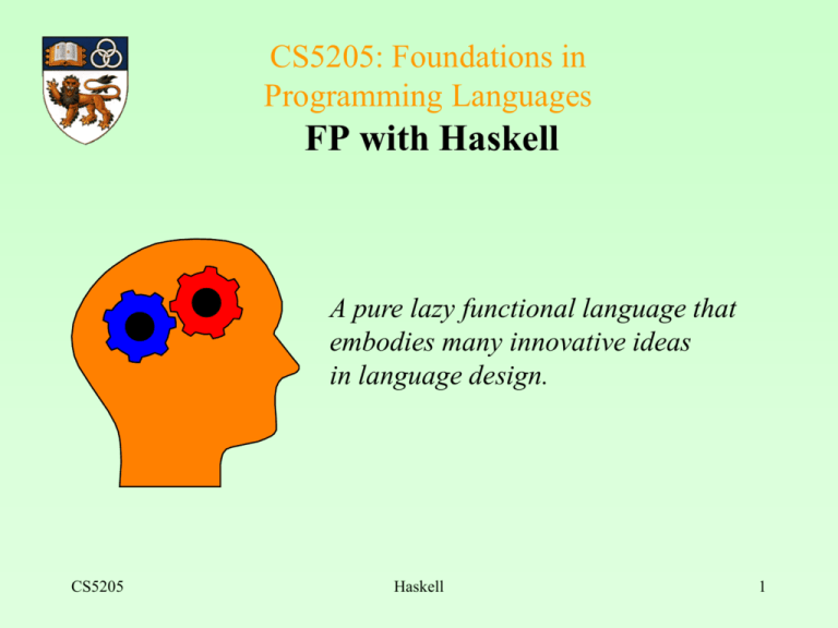 Functional Programming And Haskell