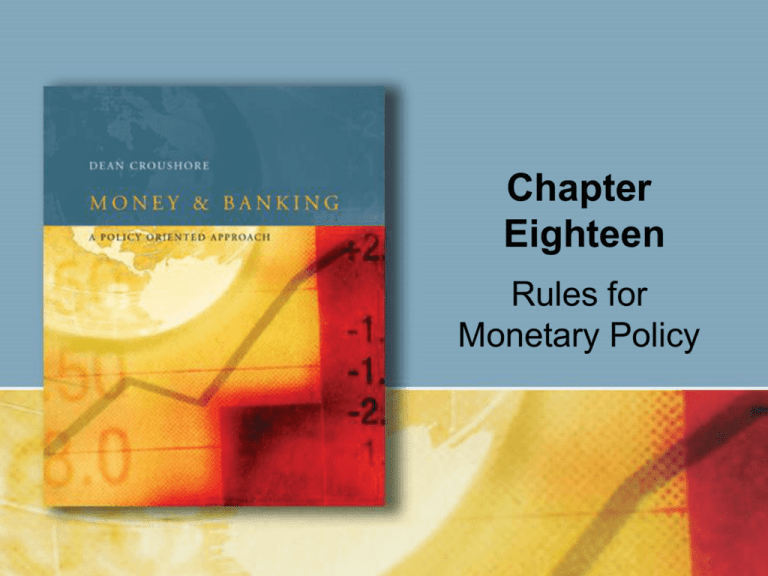 Chapter 18 Rules For Monetary Policy